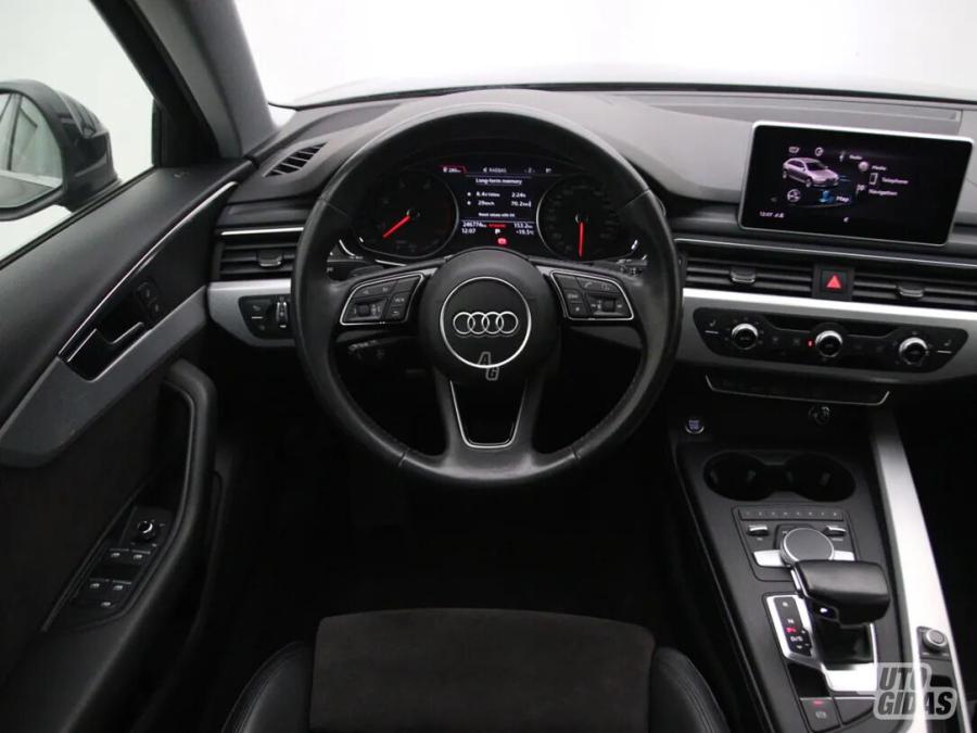 Pelēks Audi A4 2019 Viļņa, ar dzinēja tilpumu 3.00 L un nobraukumu 247 tūkst. km par 16899 €, foto 18 vietnē AUTOMOTO.COM.LV