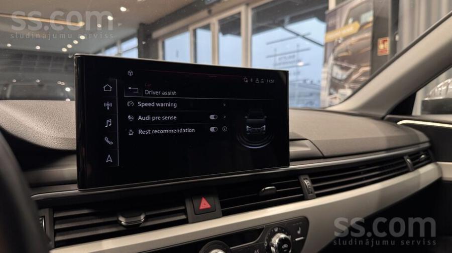 Grey Audi A4 2019 in Riga, with an engine capacity of 2.00 L and mileage of 135 thousand km for 17990 €, photo 21 on AUTOMOTO.COM.LV