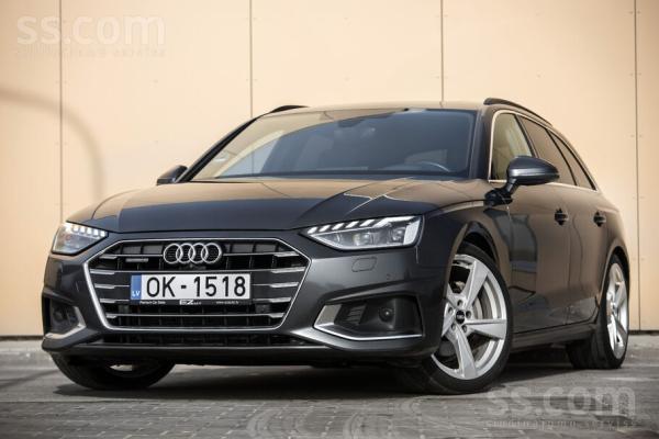 Grey Audi A4 2019 in Tukums, with an engine capacity of 2.00 L and mileage of 242 thousand km for 19790 €, photo 1 on AUTOMOTO.COM.LV