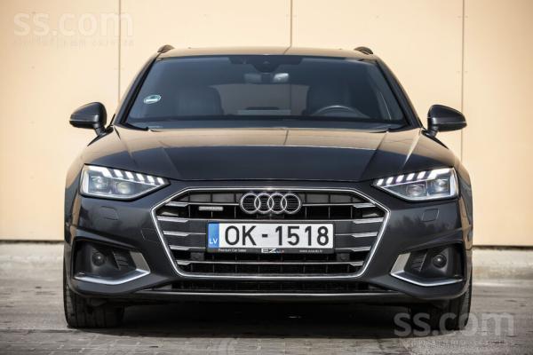 Grey Audi A4 2019 in Tukums, with an engine capacity of 2.00 L and mileage of 242 thousand km for 19790 €, photo 2 on AUTOMOTO.COM.LV