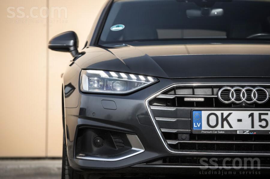 Pelēks Audi A4 2019 Tukums, ar dzinēja tilpumu 2.00 L un nobraukumu 242 tūkst. km par 19790 €, foto 4 vietnē AUTOMOTO.COM.LV