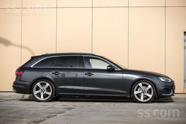 Grey Audi A4 2019 in Tukums, with an engine capacity of 2.00 L and mileage of 242 thousand km for 19790 €, photo 5 on AUTOMOTO.COM.LV