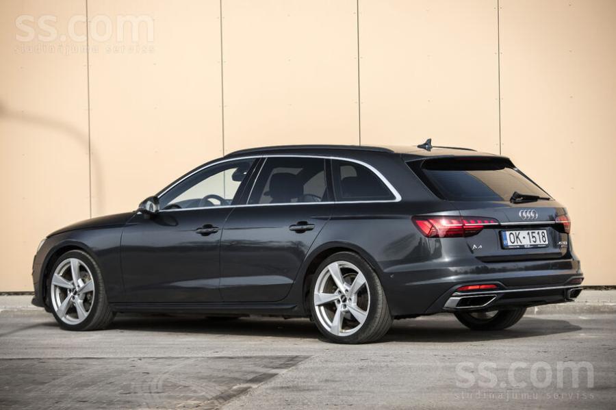 Pelēks Audi A4 2019 Tukums, ar dzinēja tilpumu 2.00 L un nobraukumu 242 tūkst. km par 19790 €, foto 7 vietnē AUTOMOTO.COM.LV