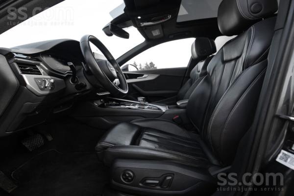 Grey Audi A4 2019 in Tukums, with an engine capacity of 2.00 L and mileage of 242 thousand km for 19790 €, photo 9 on AUTOMOTO.COM.LV