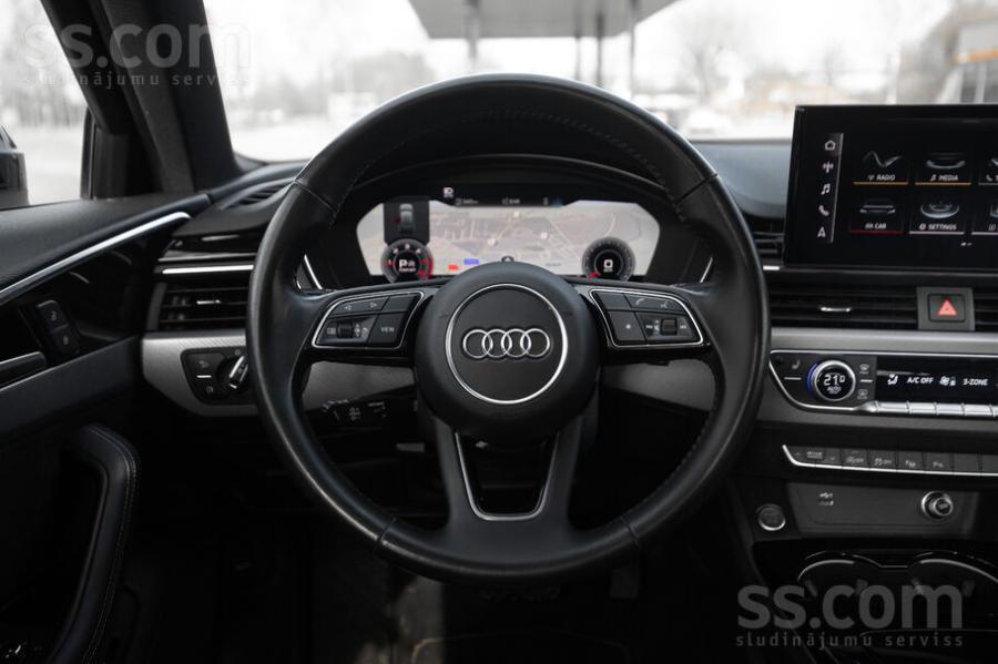 Pelēks Audi A4 2019 Tukums, ar dzinēja tilpumu 2.00 L un nobraukumu 242 tūkst. km par 19790 €, foto 13 vietnē AUTOMOTO.COM.LV