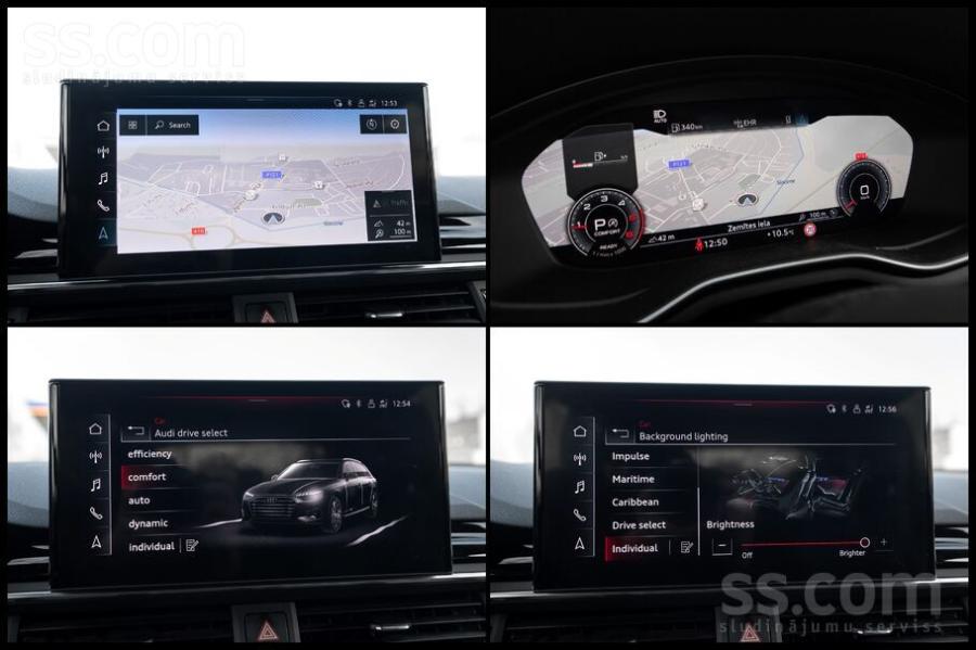 Pelēks Audi A4 2019 Tukums, ar dzinēja tilpumu 2.00 L un nobraukumu 242 tūkst. km par 19790 €, foto 16 vietnē AUTOMOTO.COM.LV