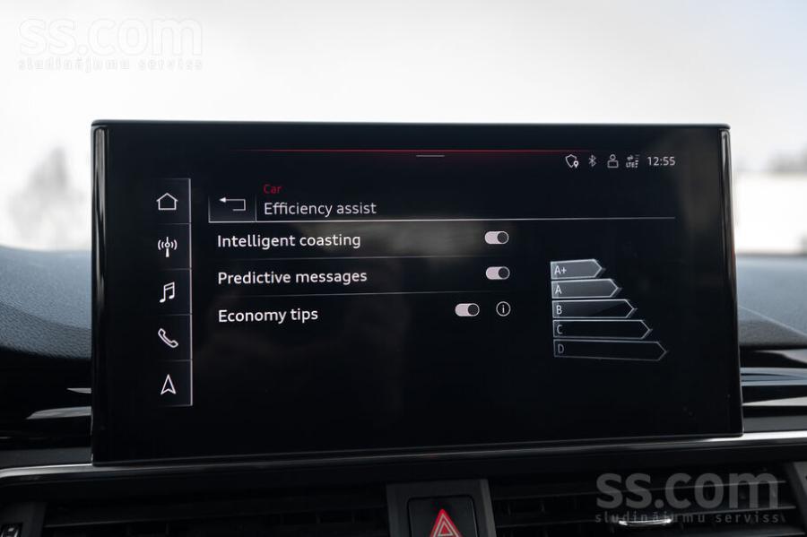 Pelēks Audi A4 2019 Tukums, ar dzinēja tilpumu 2.00 L un nobraukumu 242 tūkst. km par 19790 €, foto 22 vietnē AUTOMOTO.COM.LV