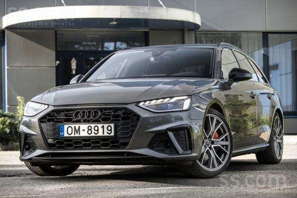 Grey Audi A4 2019 in Jurmala, with an engine capacity of 2.00 L and mileage of 0 thousand km for 19900 €, photo 1 on AUTOMOTO.COM.LV