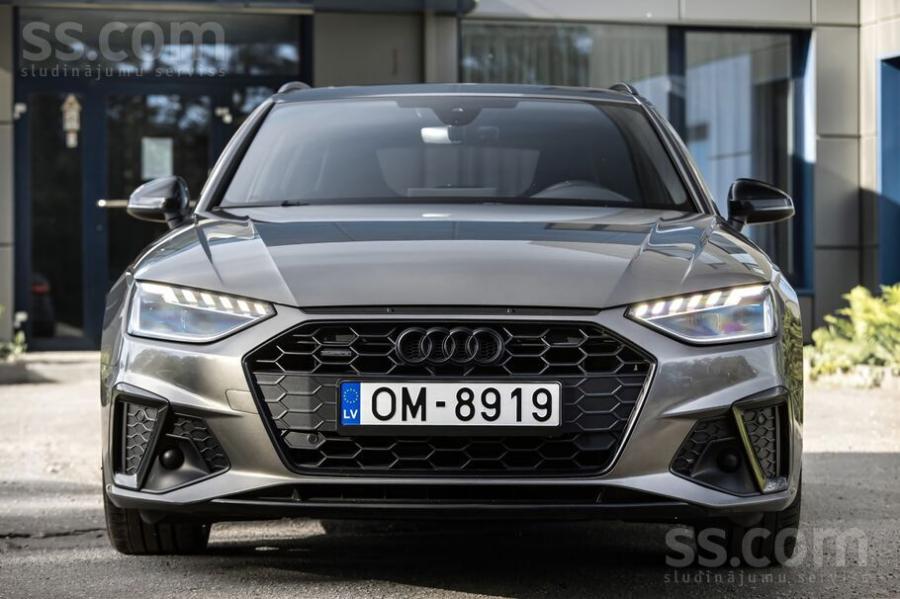 Grey Audi A4 2019 in Jurmala, with an engine capacity of 2.00 L and mileage of 0 thousand km for 19900 €, photo 3 on AUTOMOTO.COM.LV