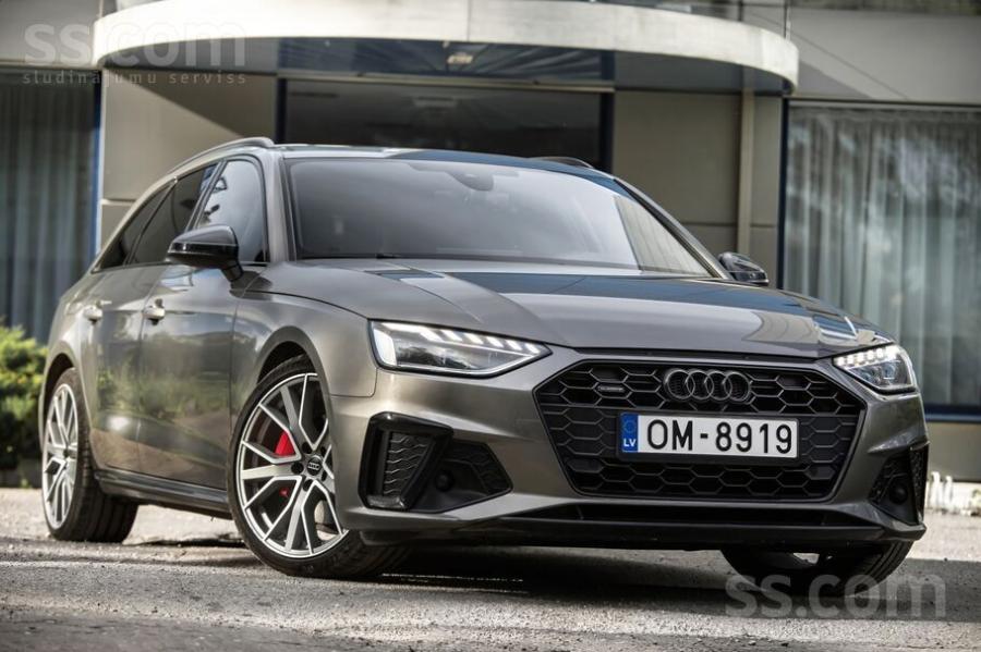 Grey Audi A4 2019 in Jurmala, with an engine capacity of 2.00 L and mileage of 0 thousand km for 19900 €, photo 4 on AUTOMOTO.COM.LV