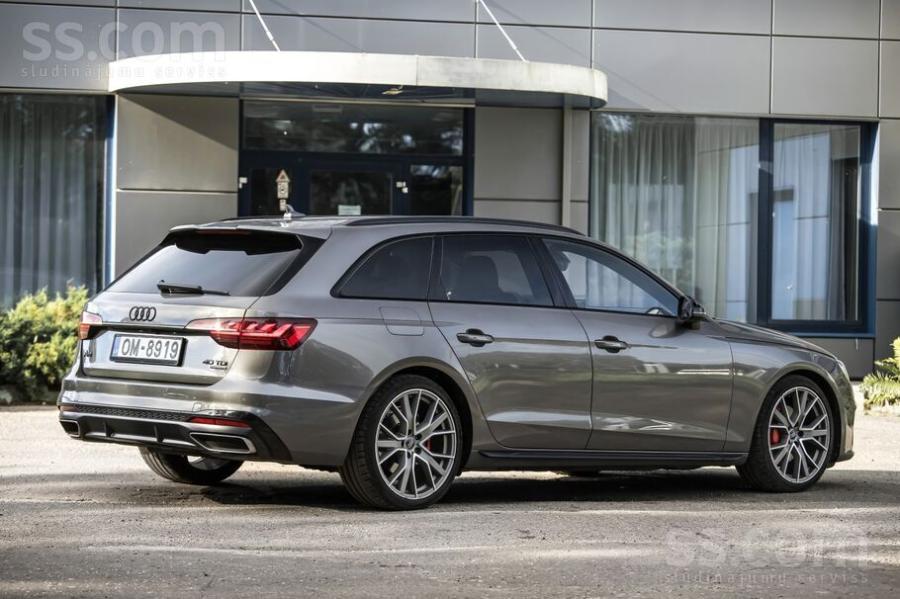 Grey Audi A4 2019 in Jurmala, with an engine capacity of 2.00 L and mileage of 0 thousand km for 19900 €, photo 6 on AUTOMOTO.COM.LV