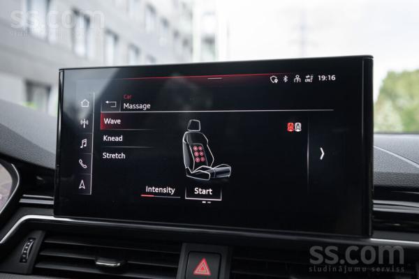 Grey Audi A4 2019 in Jurmala, with an engine capacity of 2.00 L and mileage of 0 thousand km for 19900 €, photo 10 on AUTOMOTO.COM.LV