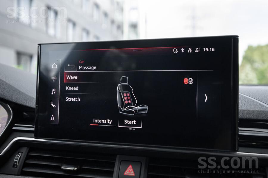 Grey Audi A4 2019 in Jurmala, with an engine capacity of 2.00 L and mileage of 0 thousand km for 19900 €, photo 11 on AUTOMOTO.COM.LV