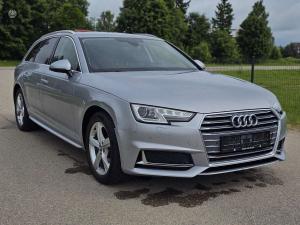 Grey Audi A4 2019 in Rokiskis, with an engine capacity of 1.98 L and mileage of 151 thousand km for 10750 €, photo 3 on AUTOMOTO.COM.LV
