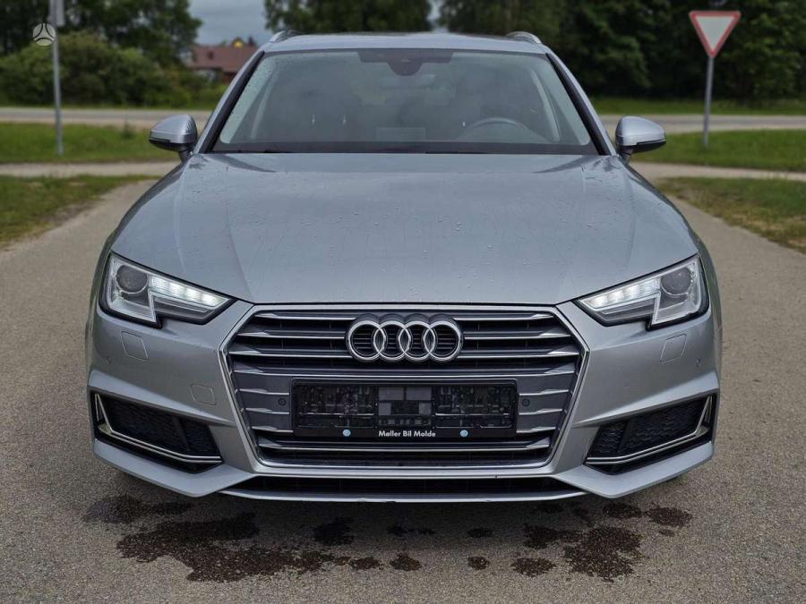 Grey Audi A4 2019 in Rokiskis, with an engine capacity of 1.98 L and mileage of 151 thousand km for 10750 €, photo 4 on AUTOMOTO.COM.LV
