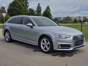 Grey Audi A4 2019 in Rokiskis, with an engine capacity of 1.98 L and mileage of 151 thousand km for 10750 €, photo 7 on AUTOMOTO.COM.LV