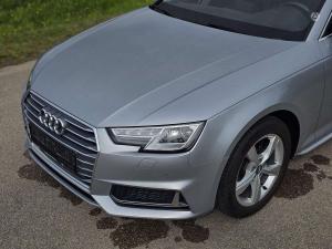 Grey Audi A4 2019 in Rokiskis, with an engine capacity of 1.98 L and mileage of 151 thousand km for 10750 €, photo 8 on AUTOMOTO.COM.LV