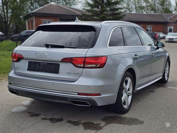 Grey Audi A4 2019 in Rokiskis, with an engine capacity of 1.98 L and mileage of 151 thousand km for 10750 €, photo 10 on AUTOMOTO.COM.LV