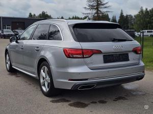 Grey Audi A4 2019 in Rokiskis, with an engine capacity of 1.98 L and mileage of 151 thousand km for 10750 €, photo 12 on AUTOMOTO.COM.LV