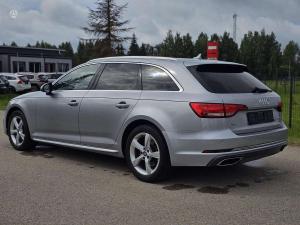 Grey Audi A4 2019 in Rokiskis, with an engine capacity of 1.98 L and mileage of 151 thousand km for 10750 €, photo 13 on AUTOMOTO.COM.LV