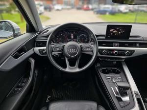 Grey Audi A4 2019 in Rokiskis, with an engine capacity of 1.98 L and mileage of 151 thousand km for 10750 €, photo 15 on AUTOMOTO.COM.LV