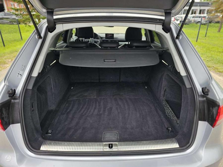 Grey Audi A4 2019 in Rokiskis, with an engine capacity of 1.98 L and mileage of 151 thousand km for 10750 €, photo 19 on AUTOMOTO.COM.LV
