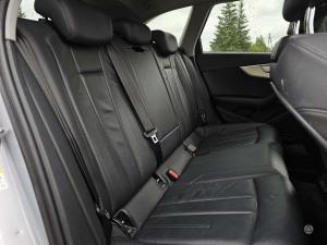 Grey Audi A4 2019 in Rokiskis, with an engine capacity of 1.98 L and mileage of 151 thousand km for 10750 €, photo 20 on AUTOMOTO.COM.LV