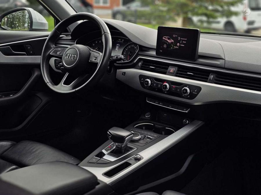 Grey Audi A4 2019 in Rokiskis, with an engine capacity of 1.98 L and mileage of 151 thousand km for 10750 €, photo 21 on AUTOMOTO.COM.LV