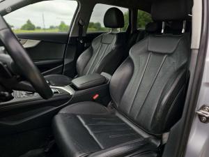 Grey Audi A4 2019 in Rokiskis, with an engine capacity of 1.98 L and mileage of 151 thousand km for 10750 €, photo 25 on AUTOMOTO.COM.LV