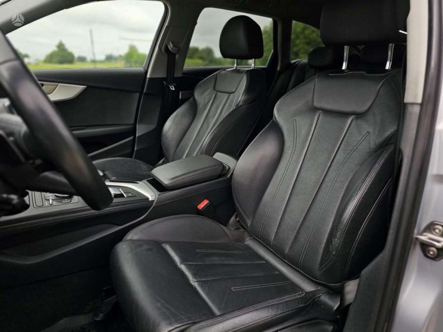 Grey Audi A4 2019 in Rokiskis, with an engine capacity of 1.98 L and mileage of 151 thousand km for 10750 €, photo 25 on AUTOMOTO.COM.LV