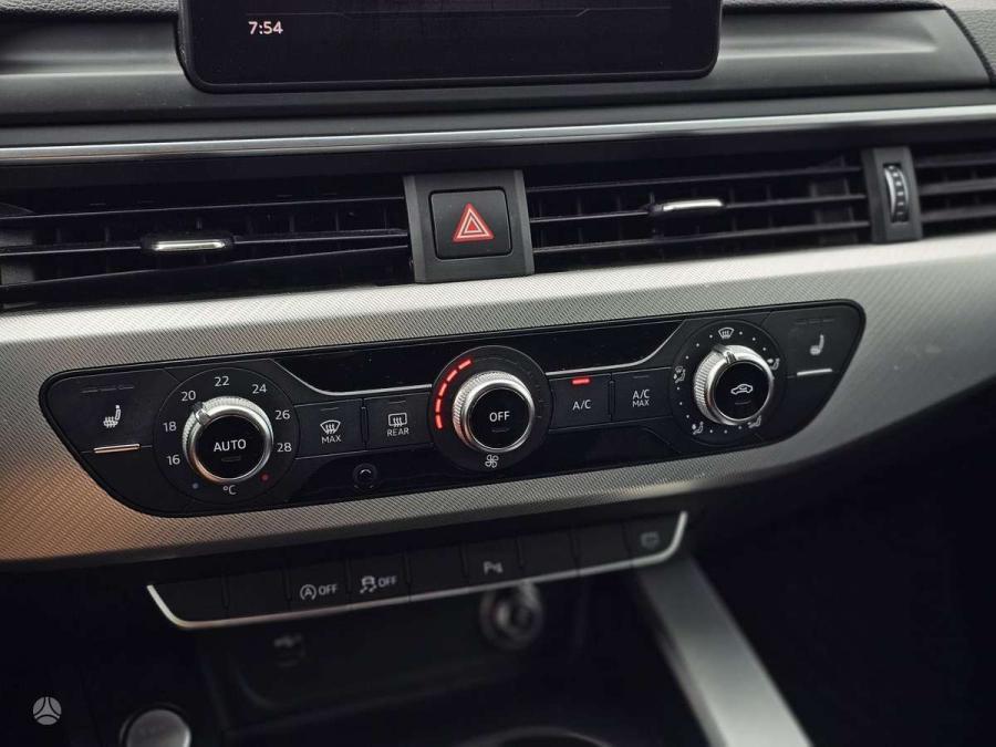 Grey Audi A4 2019 in Rokiskis, with an engine capacity of 1.98 L and mileage of 151 thousand km for 10750 €, photo 28 on AUTOMOTO.COM.LV