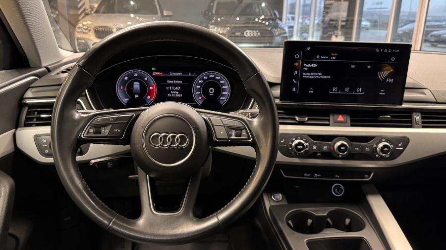 Pelēks Audi A4 2019 Rīga, ar dzinēja tilpumu 2.00 L un nobraukumu 135 tūkst. km par 17990 €, foto 15 vietnē AUTOMOTO.COM.LV
