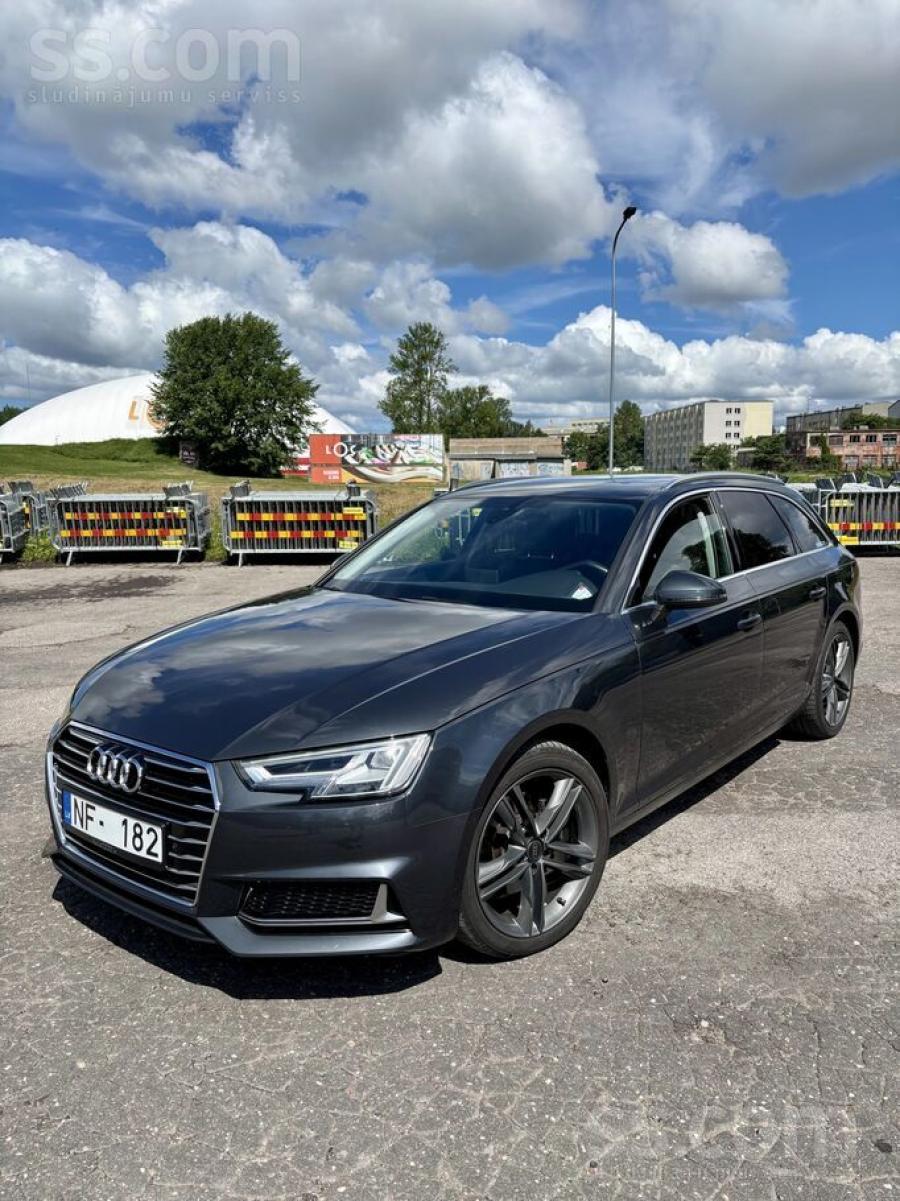 Grey Audi A4 2019 in Liepaja, with an engine capacity of 2.00 L and mileage of 270 thousand km for 14199 €, photo 3 on AUTOMOTO.COM.LV