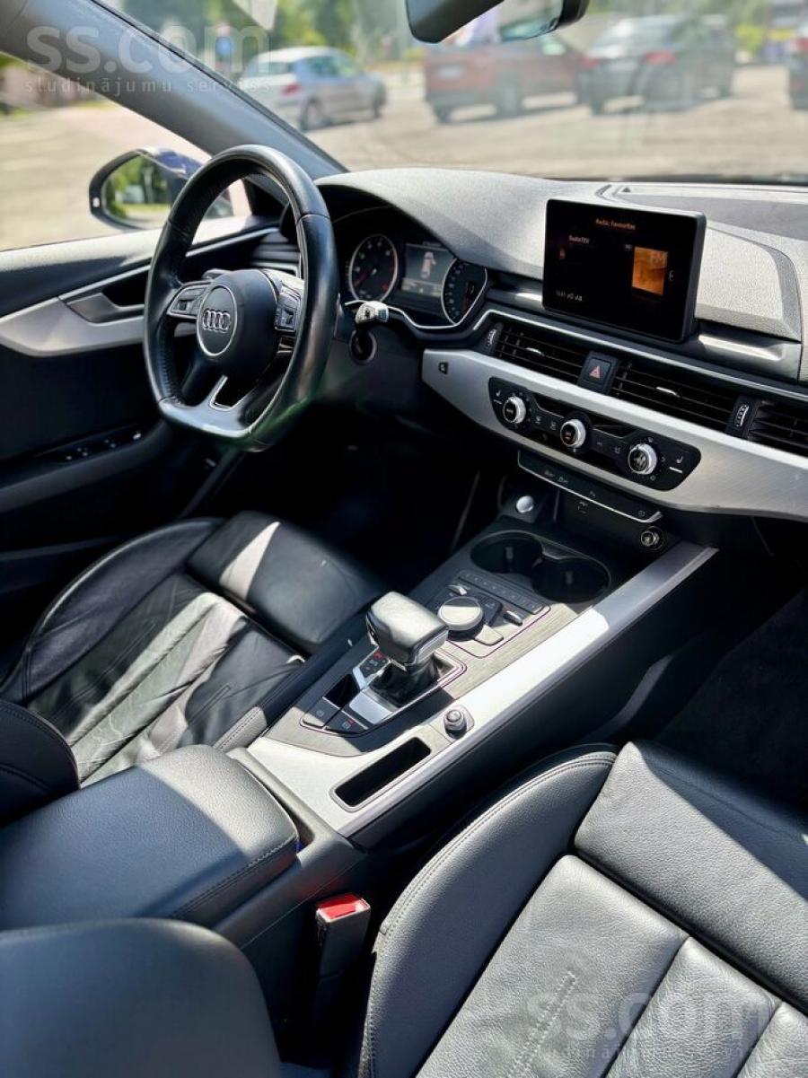 Grey Audi A4 2019 in Liepaja, with an engine capacity of 2.00 L and mileage of 270 thousand km for 14199 €, photo 6 on AUTOMOTO.COM.LV