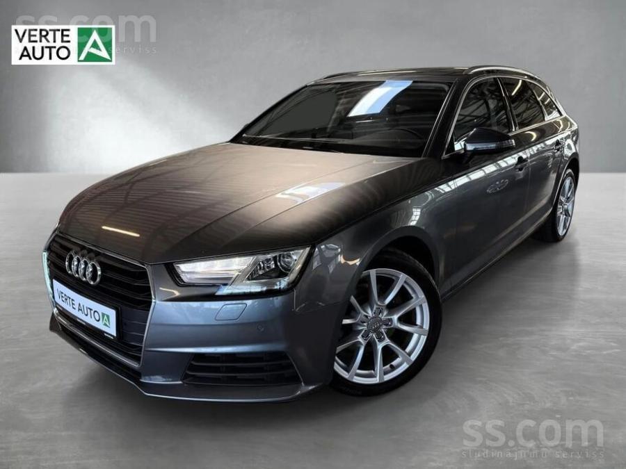 Grey Audi A4 2019 in Riga, with an engine capacity of 2.00 L and mileage of 207 thousand km for 15590 €, photo 1 on AUTOMOTO.COM.LV