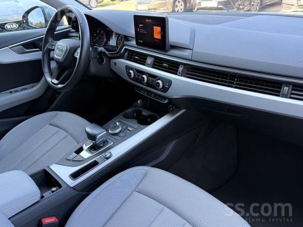 Pelēks Audi A4 2019 Rīga, ar dzinēja tilpumu 2.00 L un nobraukumu 207 tūkst. km par 15590 €, foto 9 vietnē AUTOMOTO.COM.LV