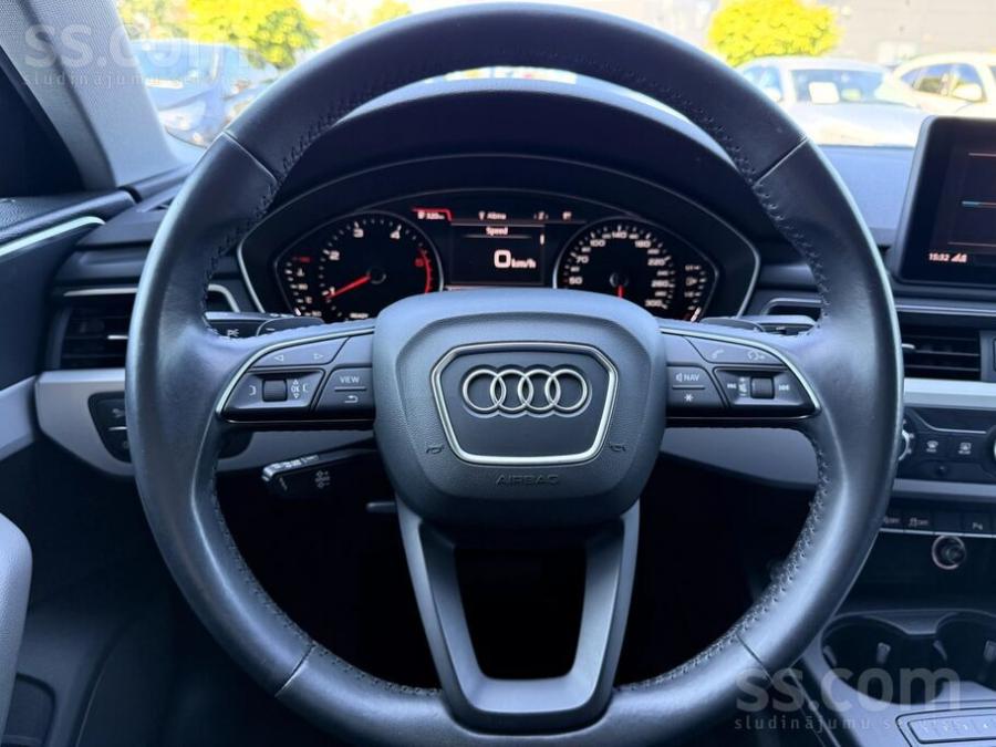 Grey Audi A4 2019 in Riga, with an engine capacity of 2.00 L and mileage of 207 thousand km for 15590 €, photo 11 on AUTOMOTO.COM.LV