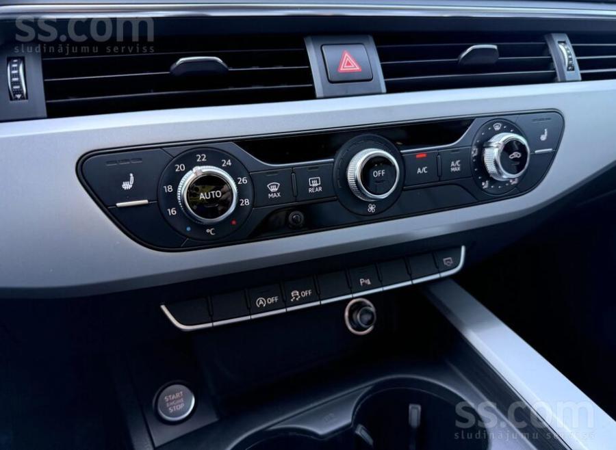 Grey Audi A4 2019 in Riga, with an engine capacity of 2.00 L and mileage of 207 thousand km for 15590 €, photo 14 on AUTOMOTO.COM.LV