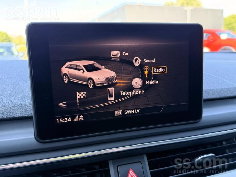 Grey Audi A4 2019 in Riga, with an engine capacity of 2.00 L and mileage of 207 thousand km for 15590 €, photo 17 on AUTOMOTO.COM.LV