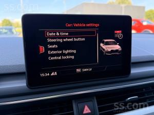 Grey Audi A4 2019 in Riga, with an engine capacity of 2.00 L and mileage of 207 thousand km for 15590 €, photo 18 on AUTOMOTO.COM.LV