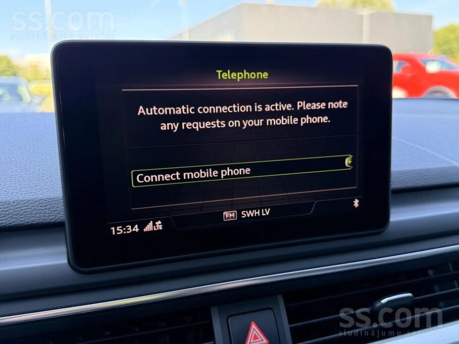 Grey Audi A4 2019 in Riga, with an engine capacity of 2.00 L and mileage of 207 thousand km for 15590 €, photo 19 on AUTOMOTO.COM.LV