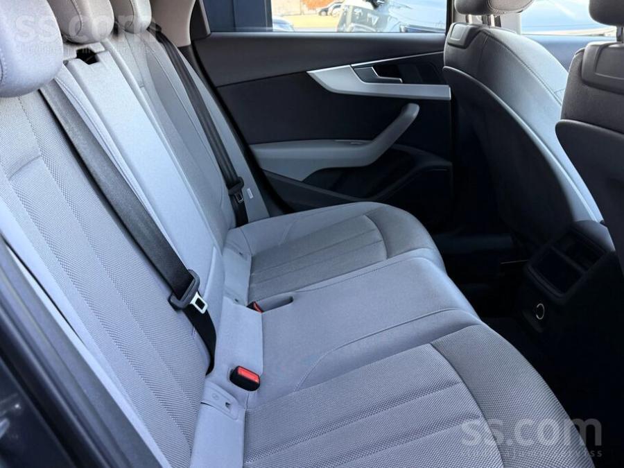 Grey Audi A4 2019 in Riga, with an engine capacity of 2.00 L and mileage of 207 thousand km for 15590 €, photo 22 on AUTOMOTO.COM.LV