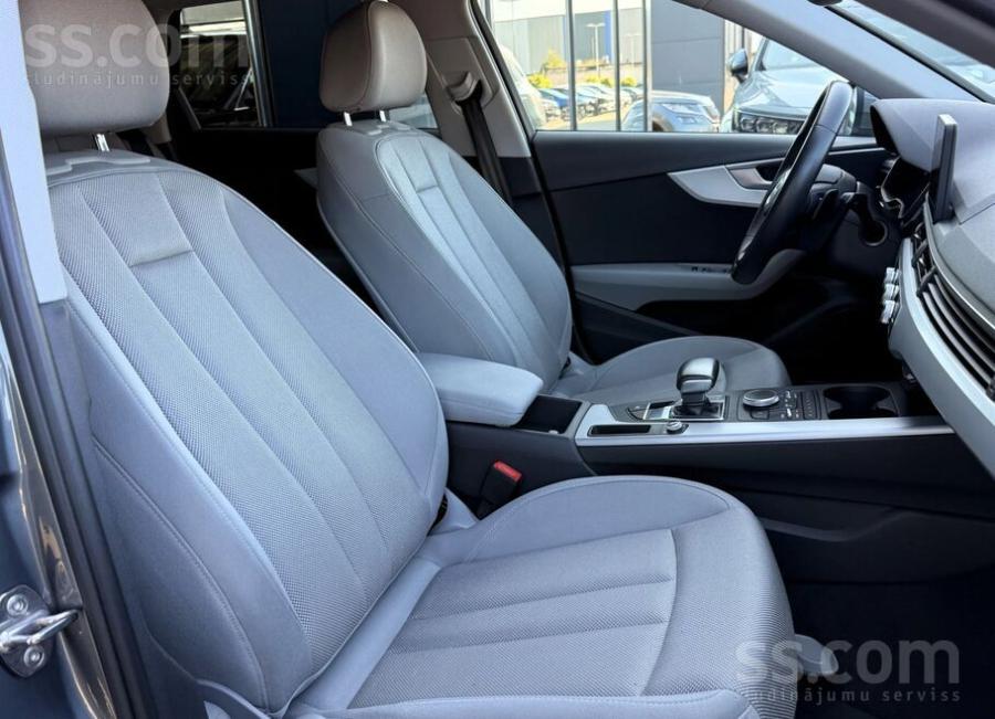 Grey Audi A4 2019 in Riga, with an engine capacity of 2.00 L and mileage of 207 thousand km for 15590 €, photo 23 on AUTOMOTO.COM.LV