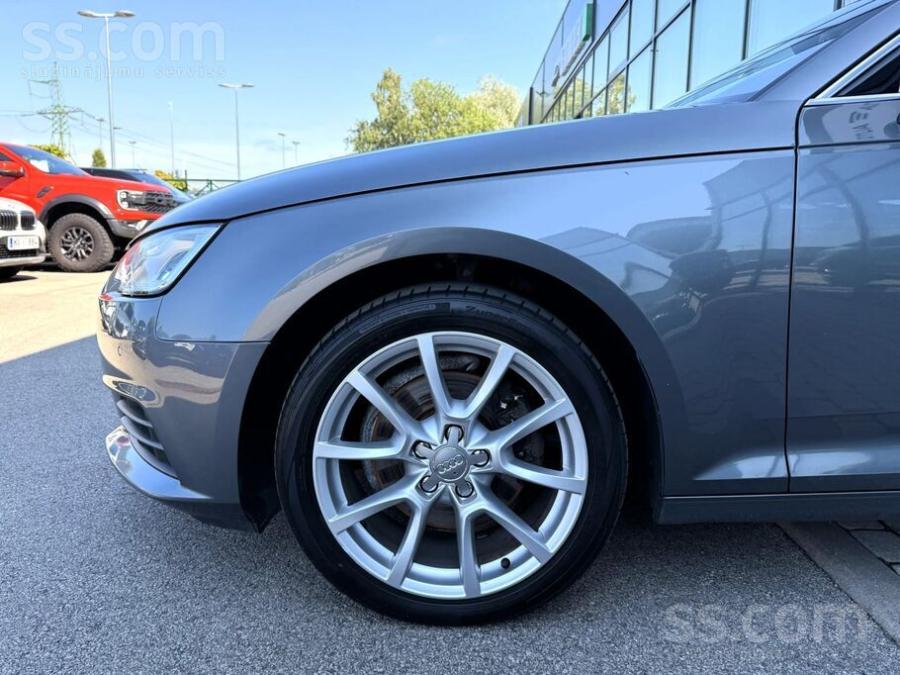 Grey Audi A4 2019 in Riga, with an engine capacity of 2.00 L and mileage of 207 thousand km for 15590 €, photo 25 on AUTOMOTO.COM.LV