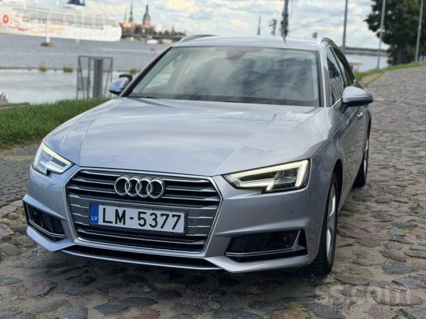 Grey Audi A4 2019 in Riga, with an engine capacity of 2.00 L and mileage of 229 thousand km for 15000 €, photo 1 on AUTOMOTO.COM.LV