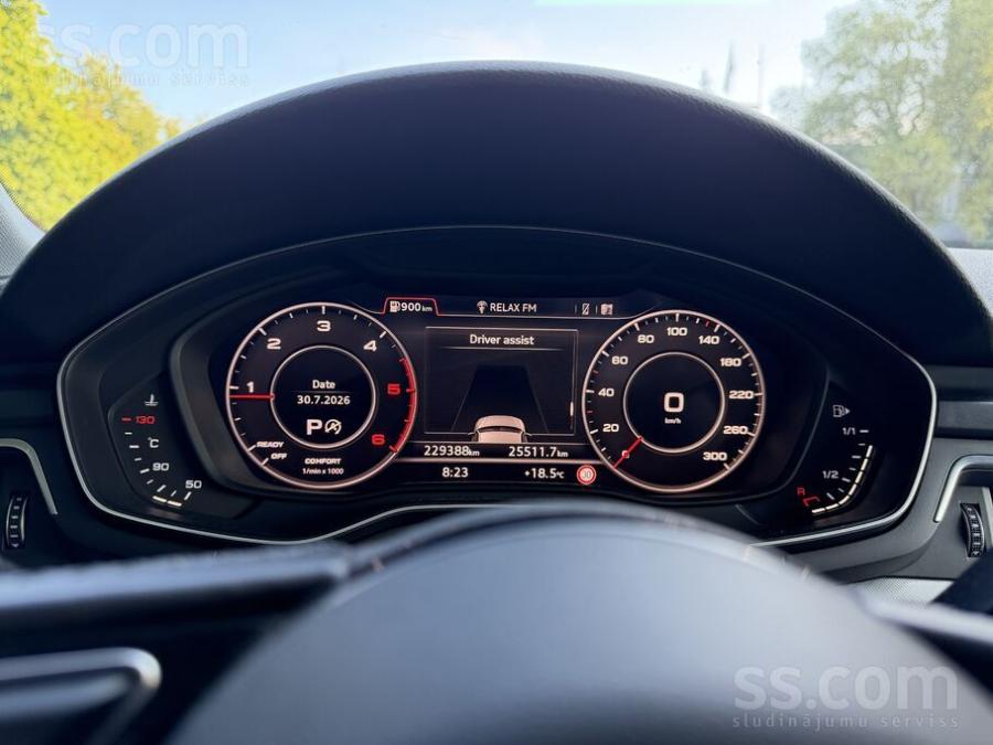 Grey Audi A4 2019 in Riga, with an engine capacity of 2.00 L and mileage of 229 thousand km for 15000 €, photo 13 on AUTOMOTO.COM.LV