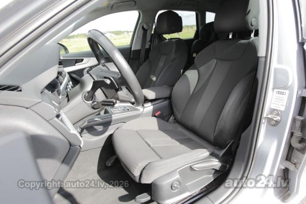 Audi A4 2019 in Tallinn on AUTOMOTO.COM.LV Grey Audi A4 2019 in Tallinn, with an engine capacity of 2.00 L and mileage of 121 thousand km for 22500 €, photo 11 on AUTOMOTO.COM.LV