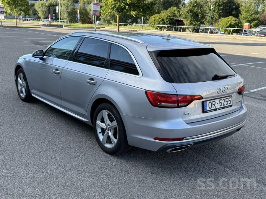 Pelēks Audi A4 2019 Rīga, ar dzinēja tilpumu 2.00 L un nobraukumu 151 tūkst. km par 16900 €, foto 4 vietnē AUTOMOTO.COM.LV