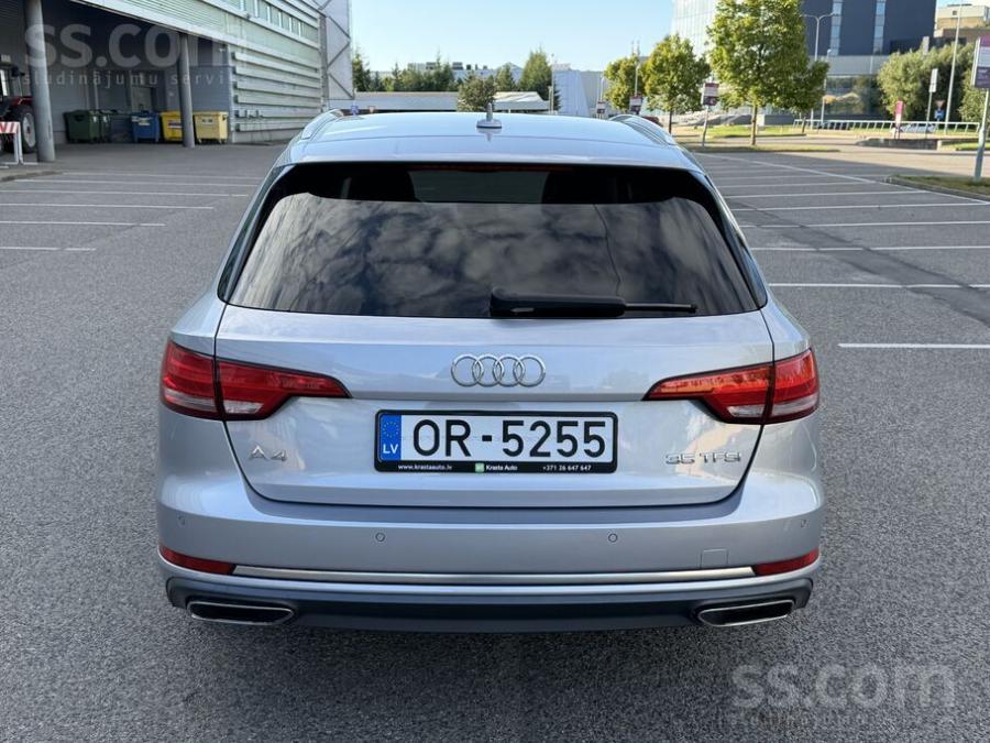 Pelēks Audi A4 2019 Rīga, ar dzinēja tilpumu 2.00 L un nobraukumu 151 tūkst. km par 16900 €, foto 5 vietnē AUTOMOTO.COM.LV