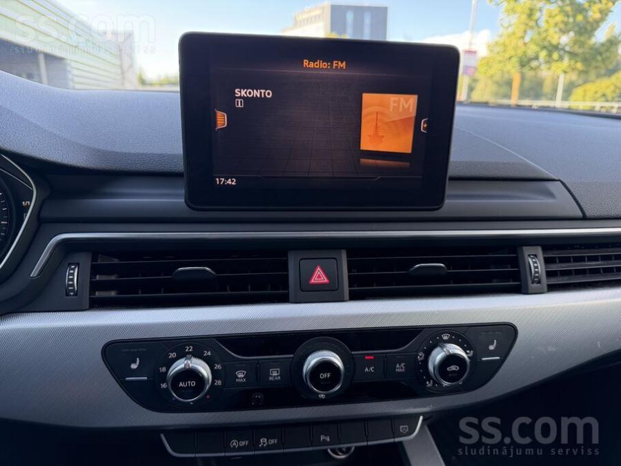 Pelēks Audi A4 2019 Rīga, ar dzinēja tilpumu 2.00 L un nobraukumu 151 tūkst. km par 16900 €, foto 12 vietnē AUTOMOTO.COM.LV